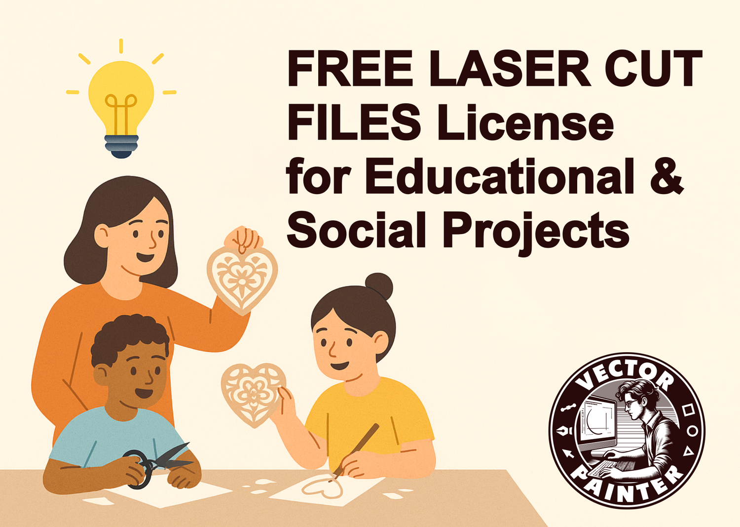 Licencia gratuita para proyectos educativos y sociales – Vector Painter