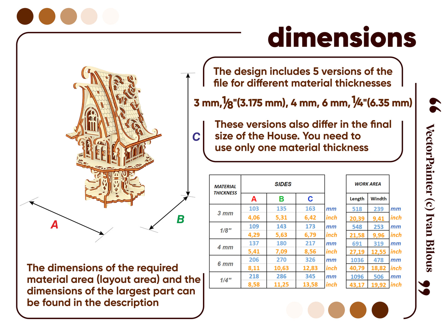 Garden Elf House on Stakes - Laser Cut File, Ready made project ...