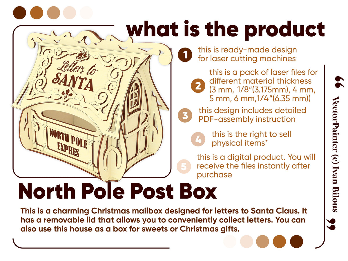 Mailbox for Santa Claus – Vector Painter