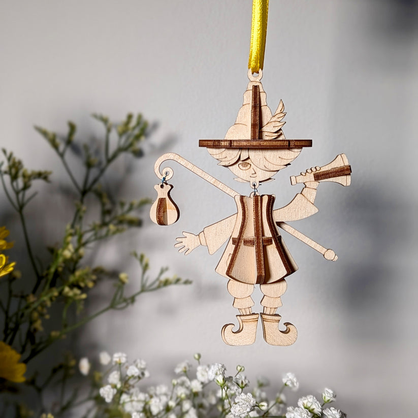 Bard Ornament - Laser Cut File, SVG Plan for Cutting Machines – Vector ...