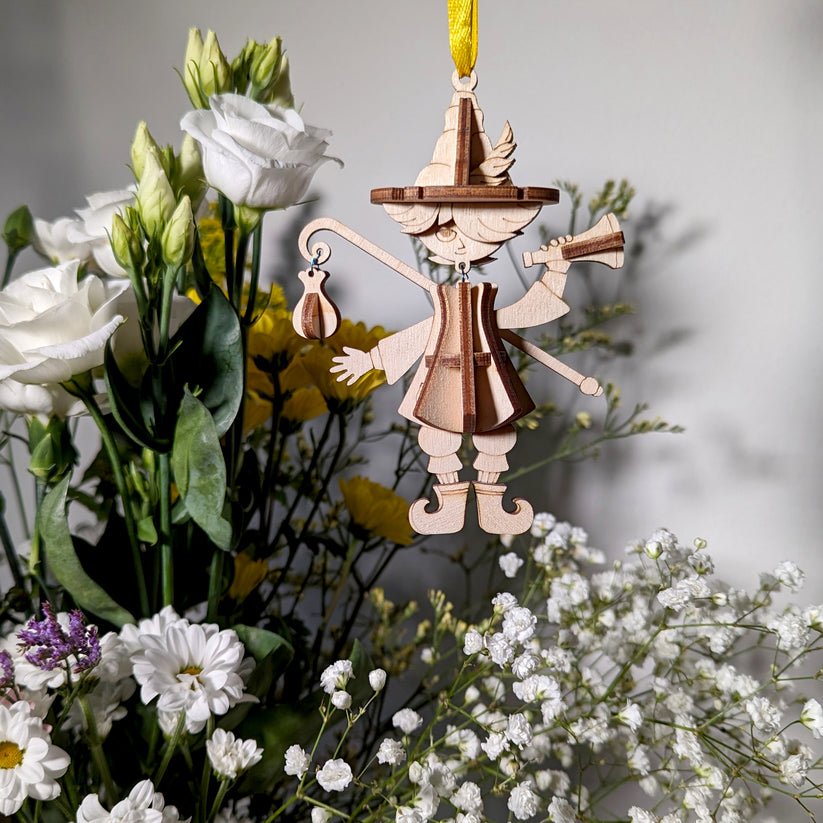 Bard Ornament - Laser Cut File, SVG Plan for Cutting Machines – Vector ...