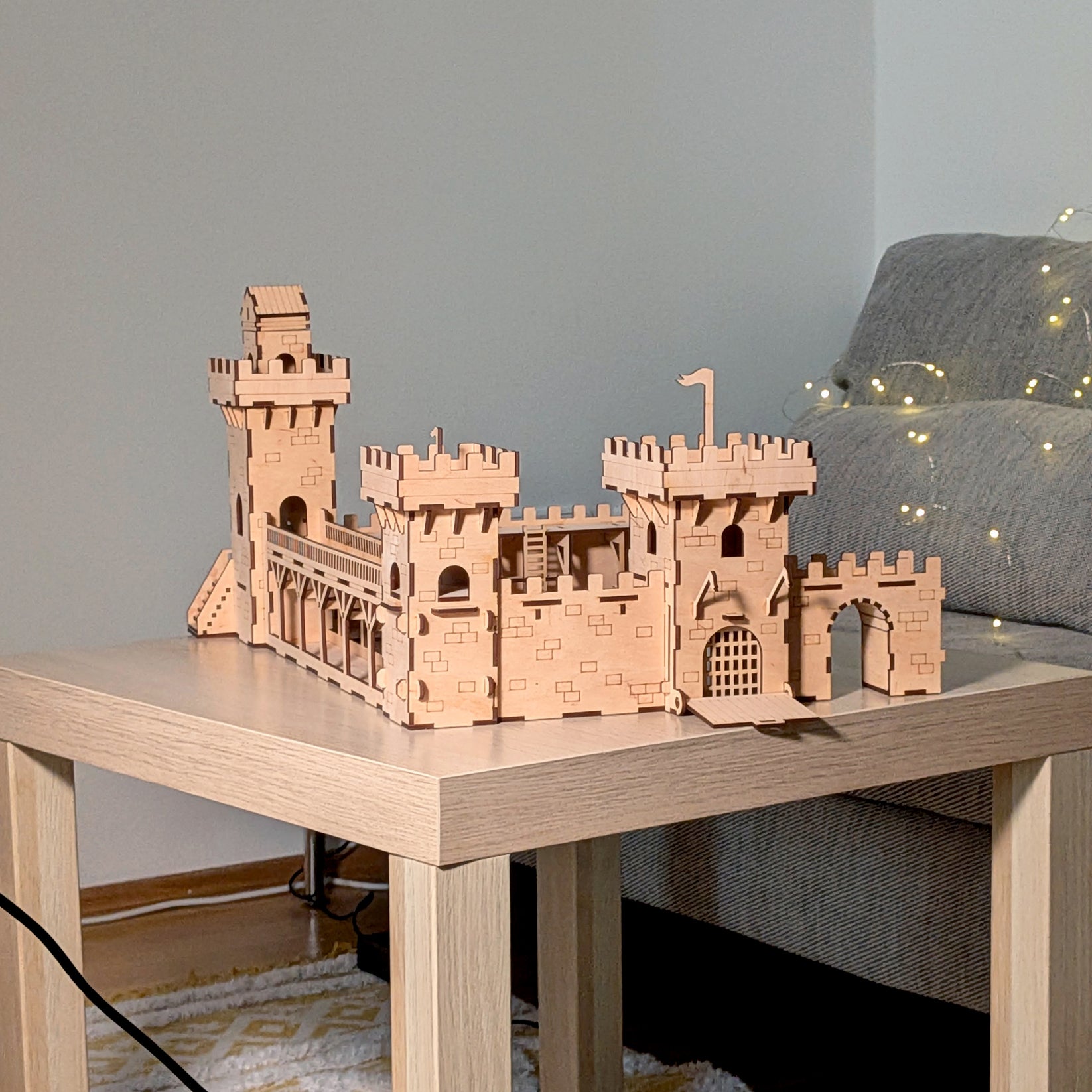 Tower of the Castle - Laser Cut File – Vector Painter