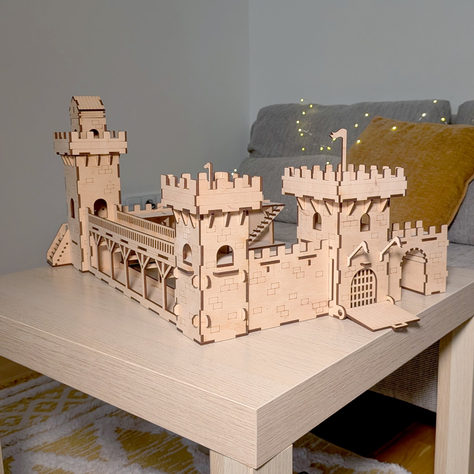 Tower of the Castle - Laser Cut File – Vector Painter