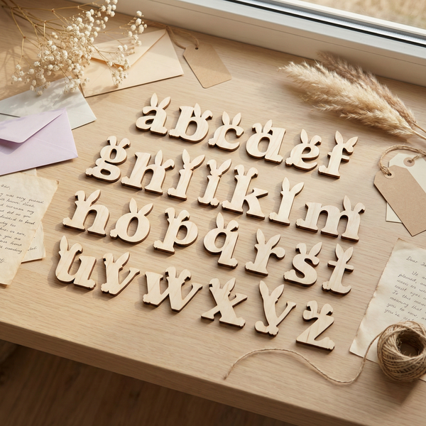 Easter Alphabet Laser Cut File – Vector Painter