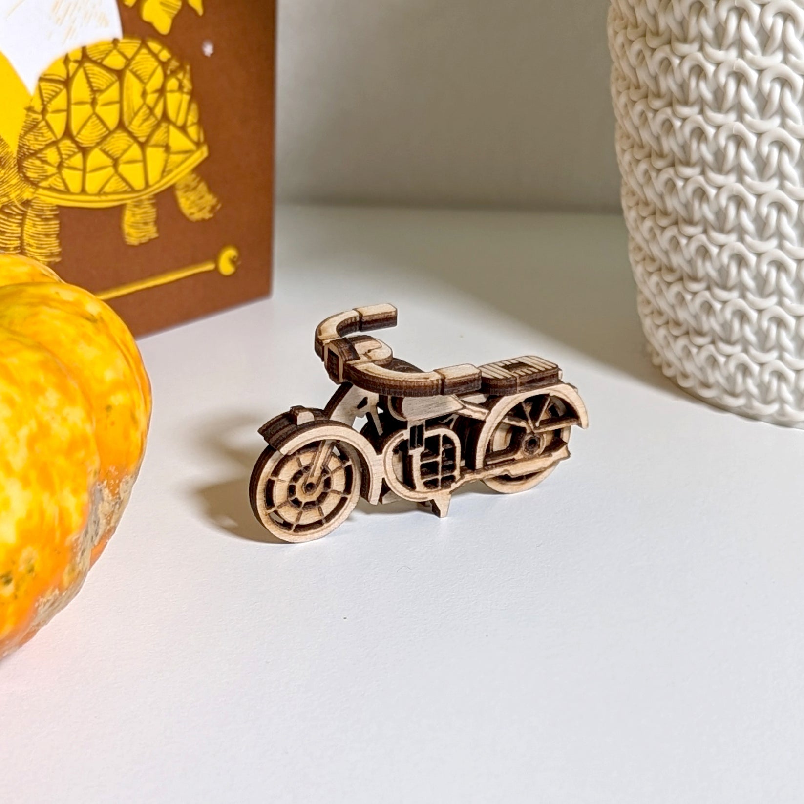 Motorbike Miniature - Laser Cut File – Vector Painter