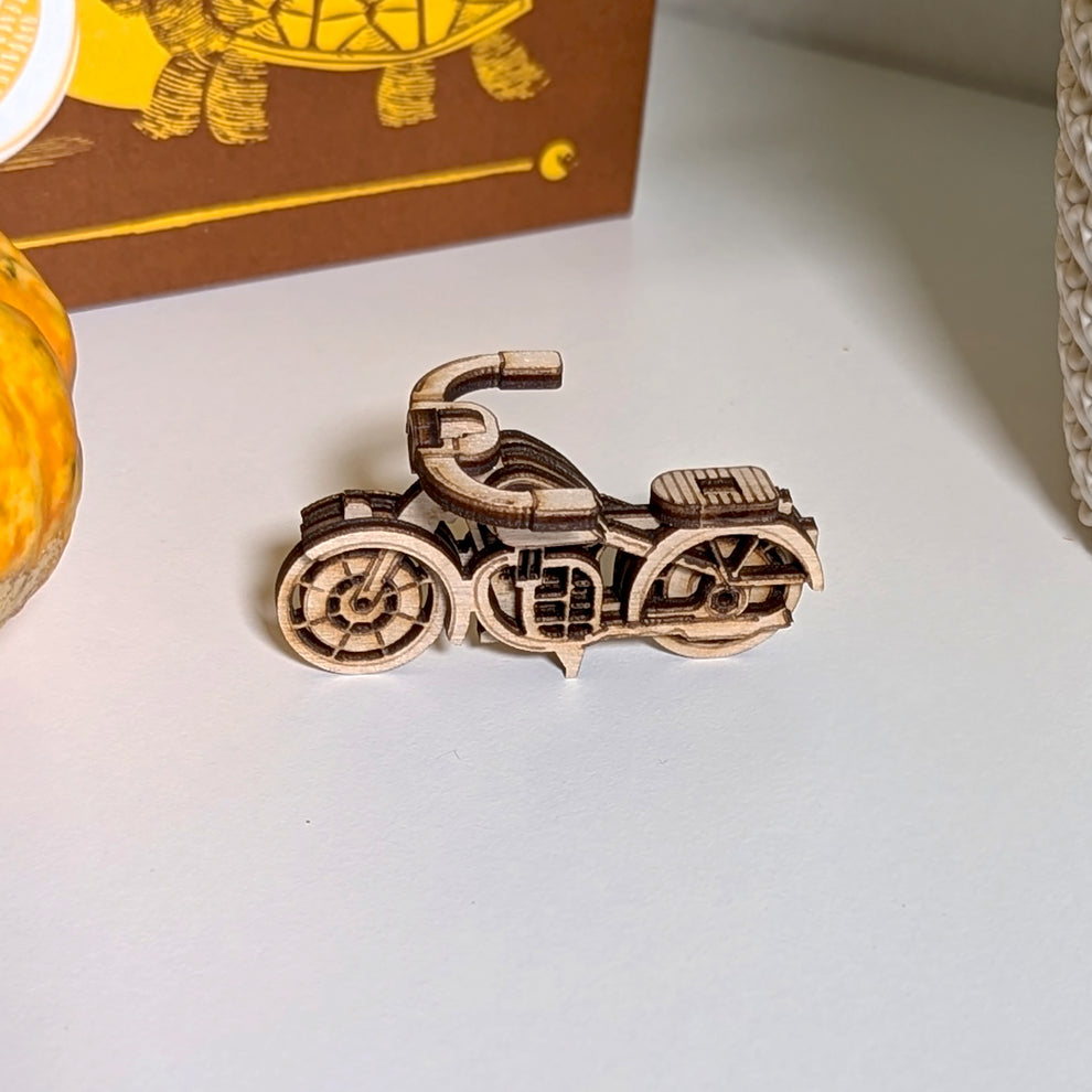 Motorbike Miniature - Laser Cut File – Vector Painter