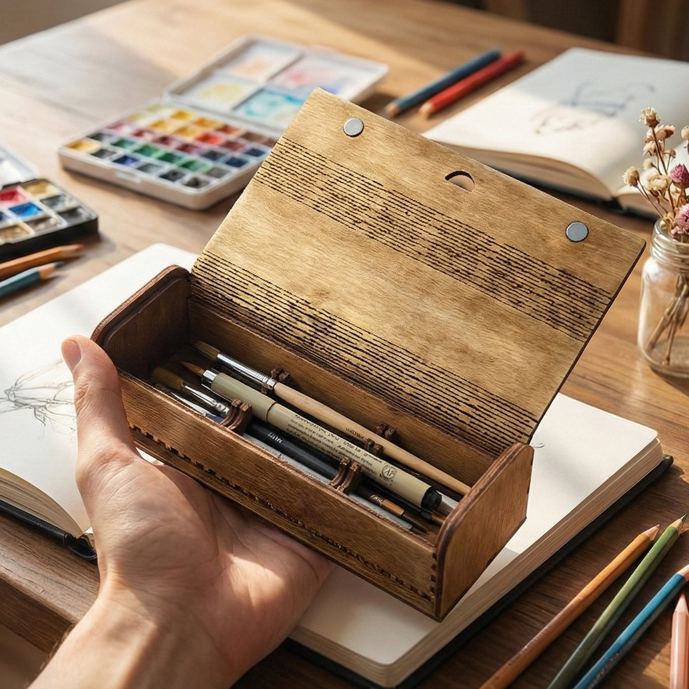 Pen case - Laser Cutting Project – Vector Painter