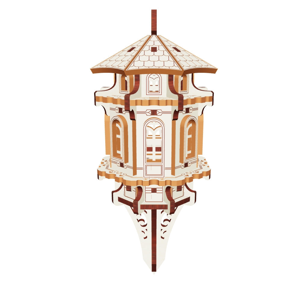 Plant Tower - Laser Cut File, SVG Plywood House 3d Project – Vector Painter