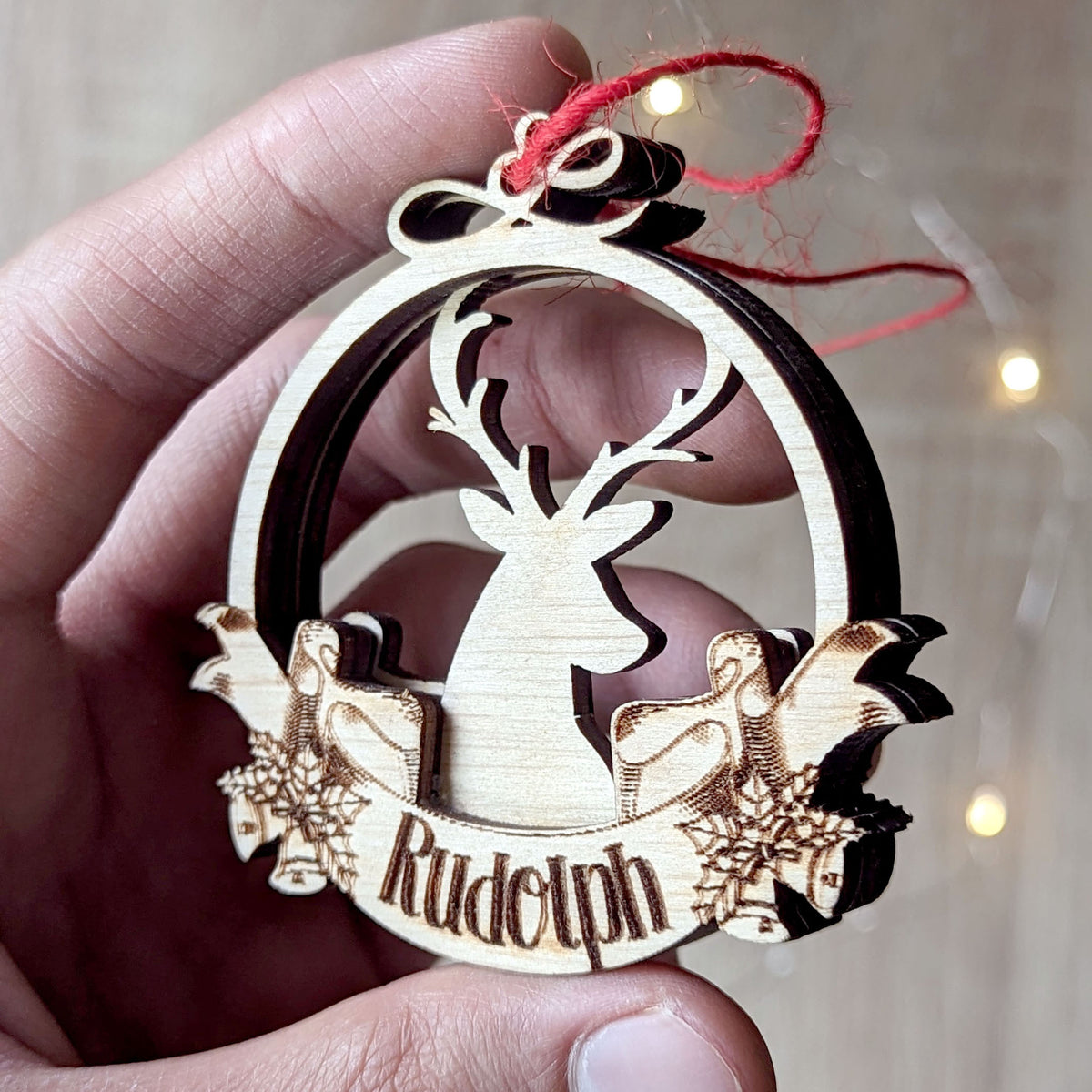Reindeer Christmas ornaments - Laser Cut Files – Vector Painter