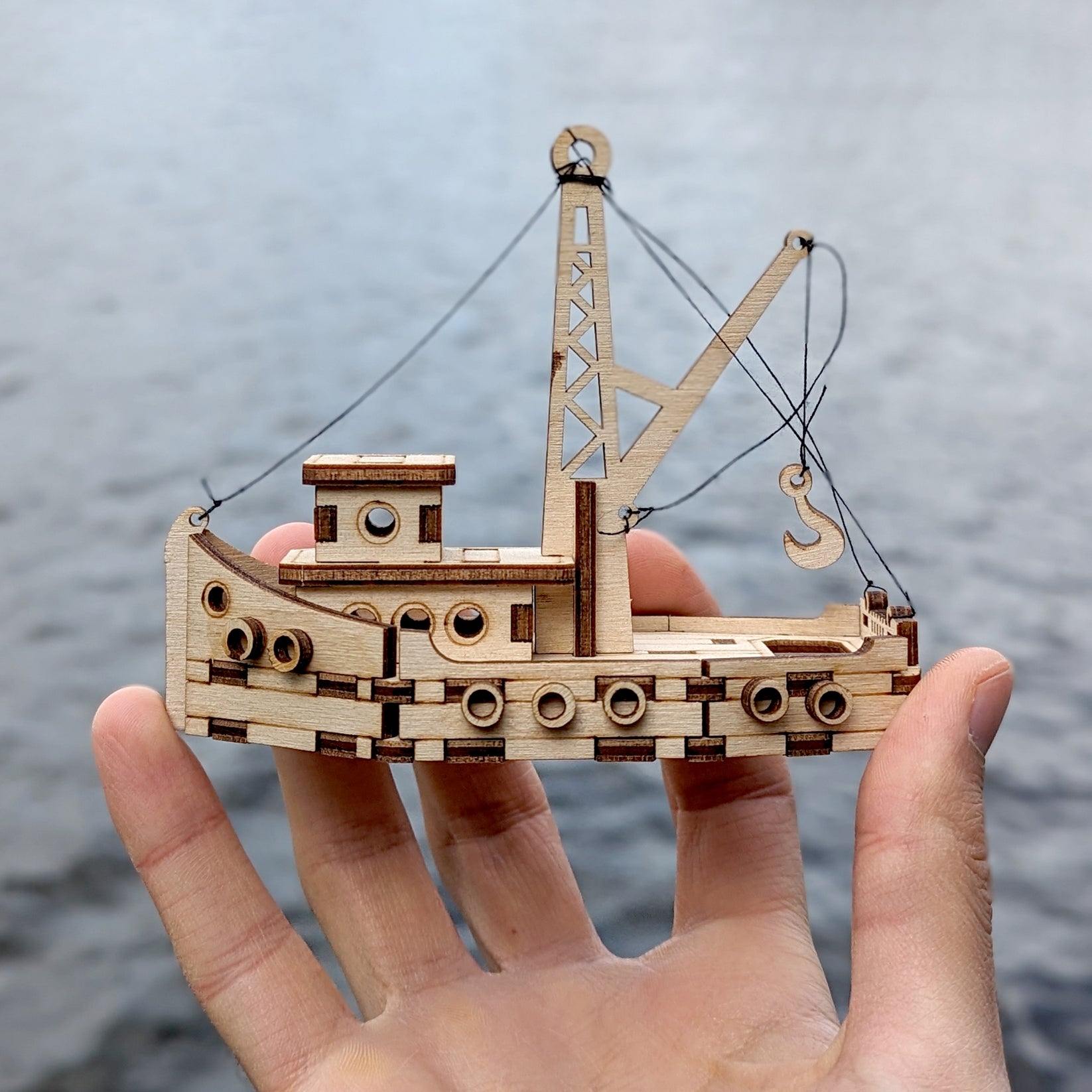 Fishing Ship - Laser Cutting Project, SVG File – Vector Painter