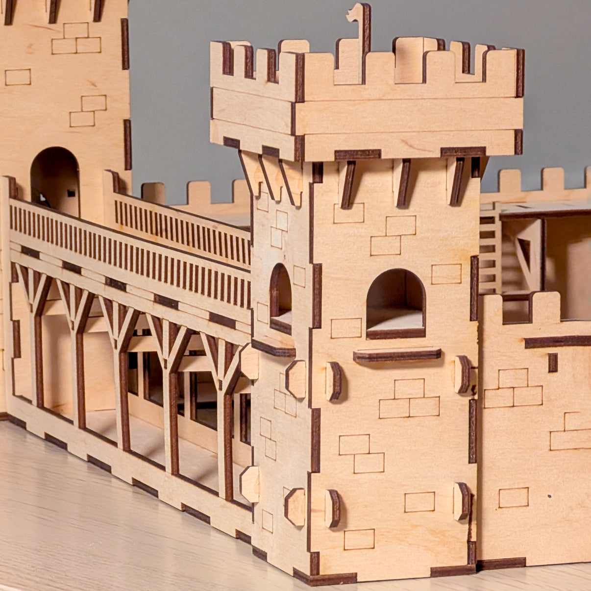 Tower of the Castle - Laser Cut File – Vector Painter