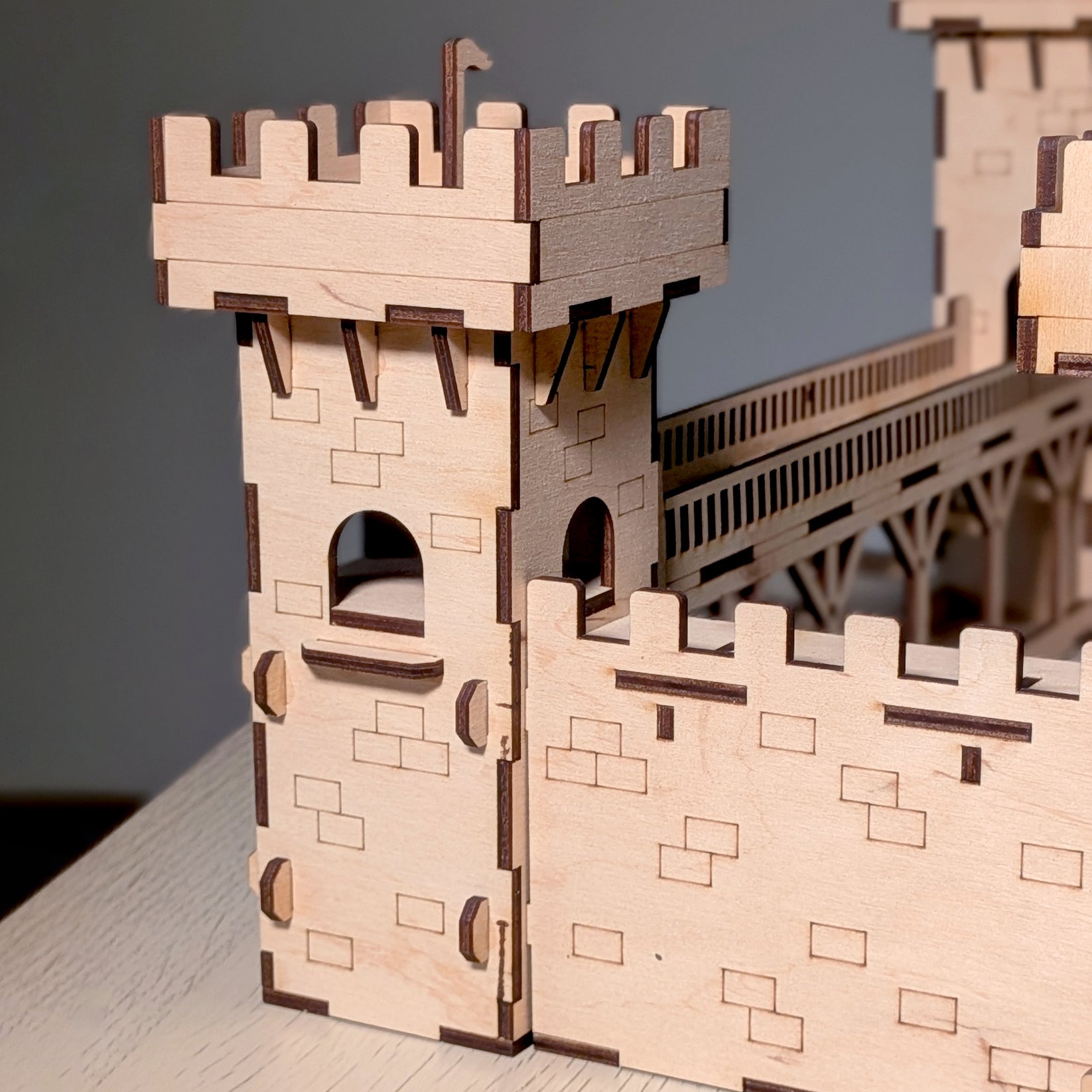 Tower of the Castle - Laser Cut File – Vector Painter