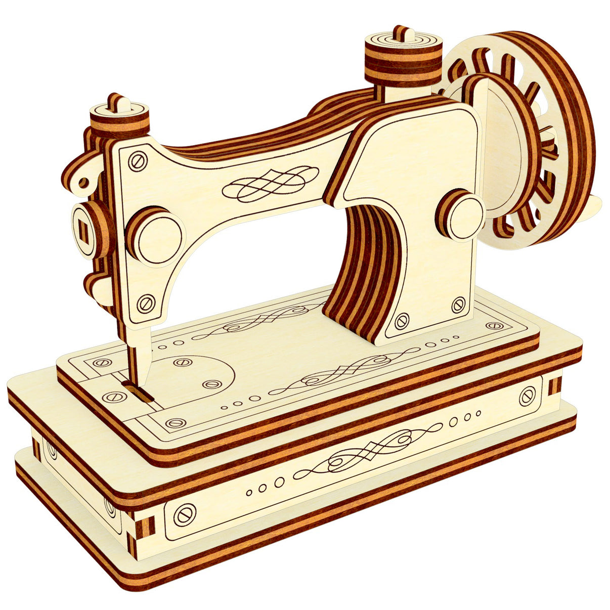 Sewing machine - Laser Cut File – Vector Painter