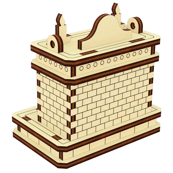 Fireplace Plywood Miniature & Ornament - Laser Cut File – Vector Painter