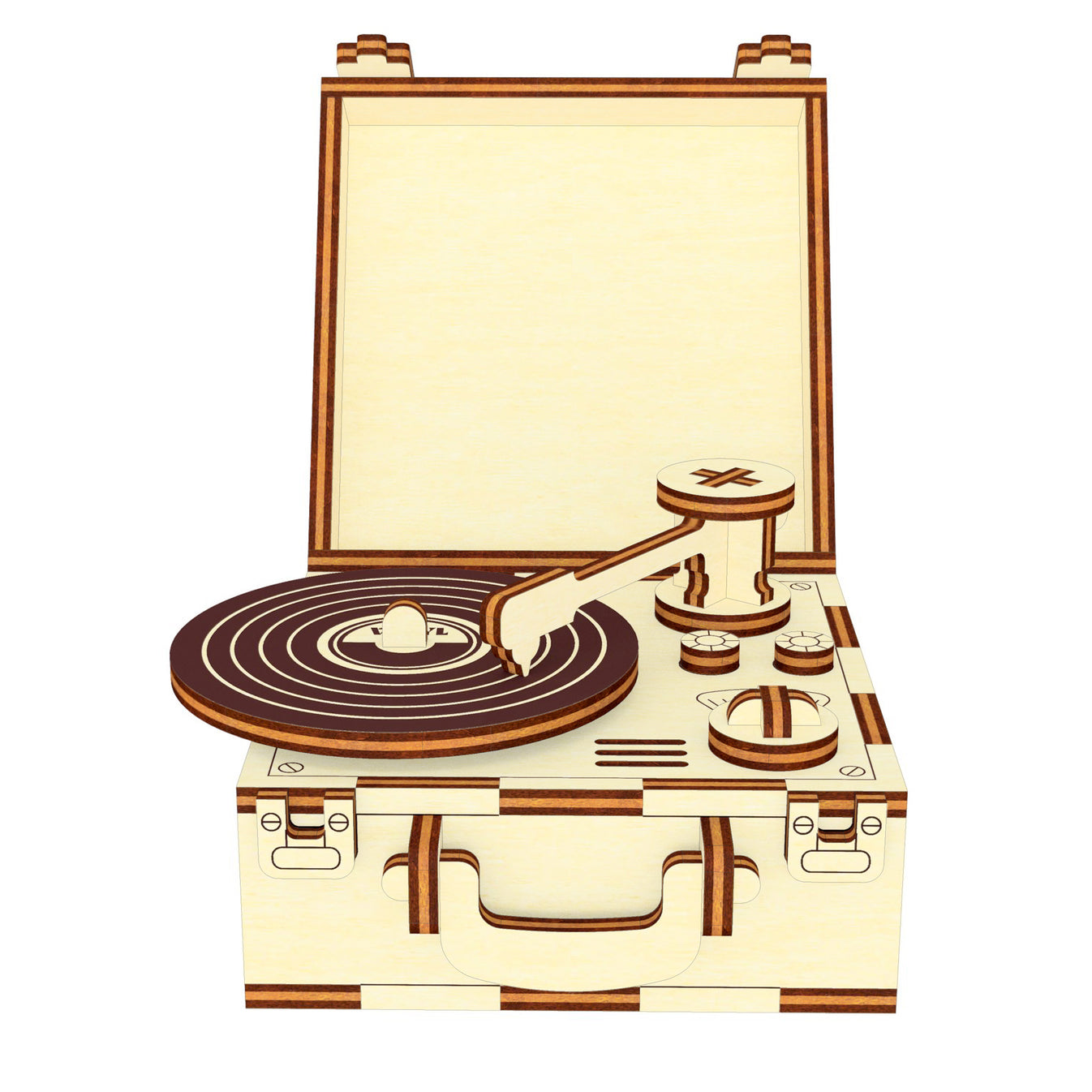 Vinyl Retro Recorder - Laser Cut File – Vector Painter