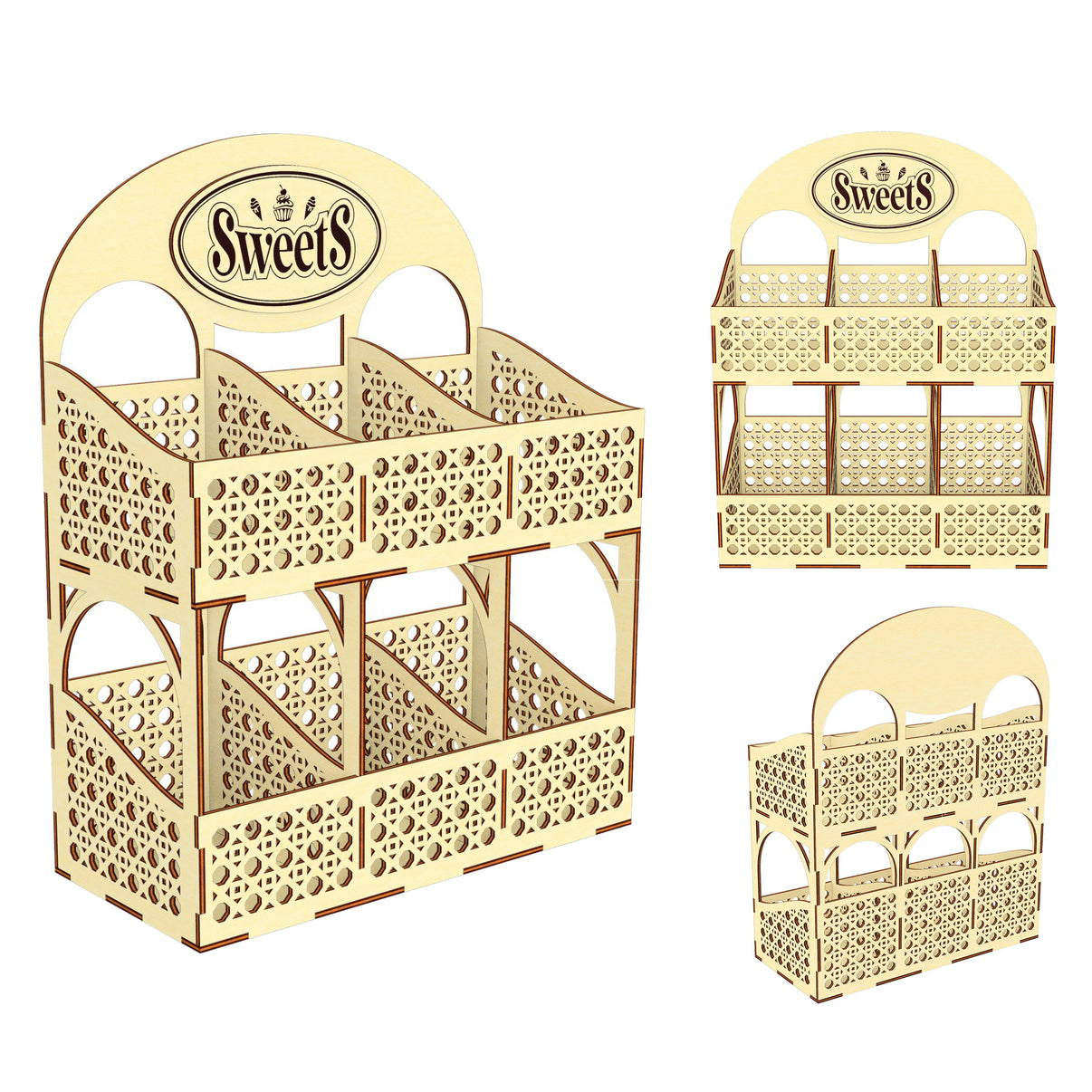 Farm-style Sweets Stand - Laser Cut File – Vector Painter