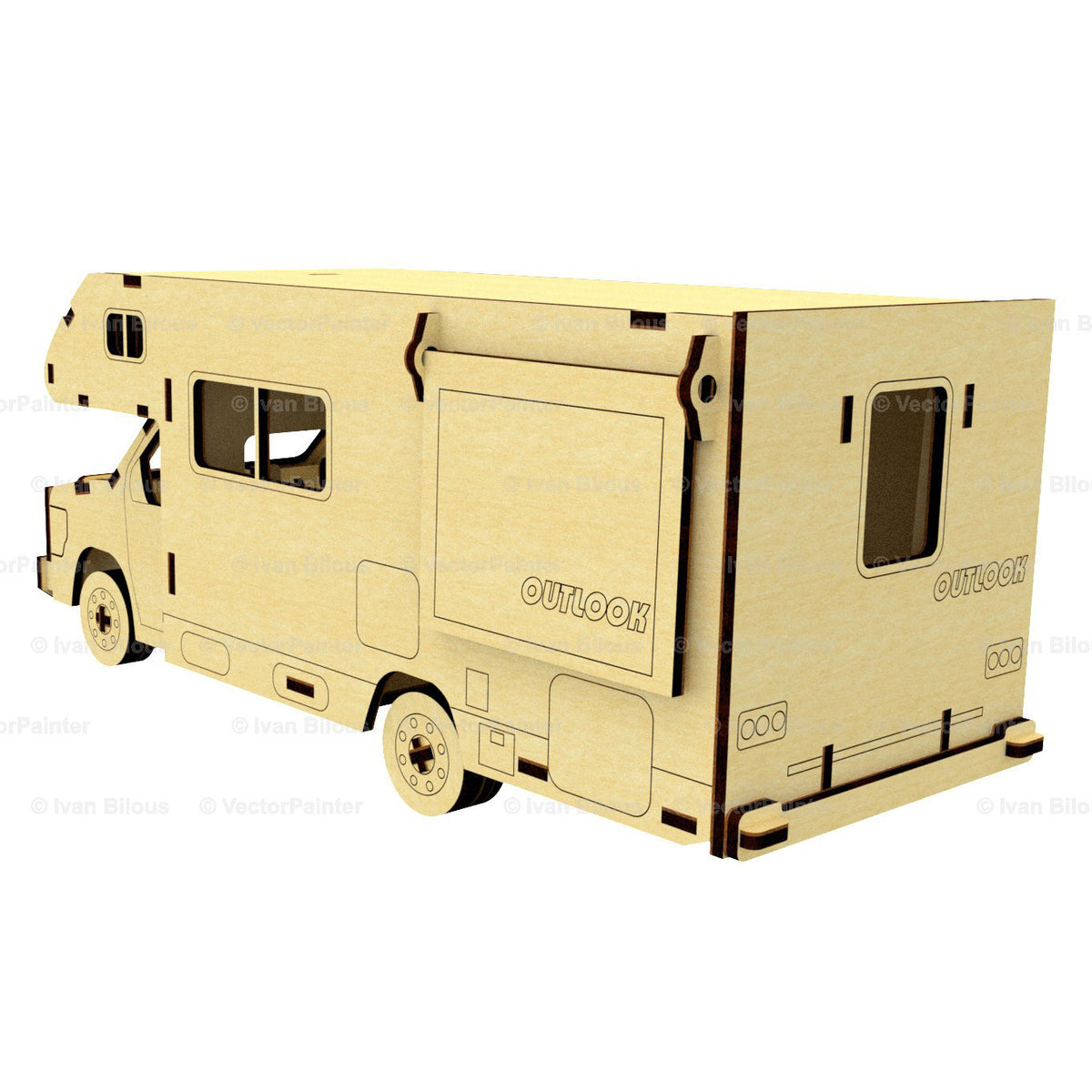 Winnebago truck – Vector Painter